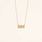 Angel Number 333 Gold Necklace