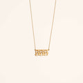 Angel Number 555 Gold Necklace